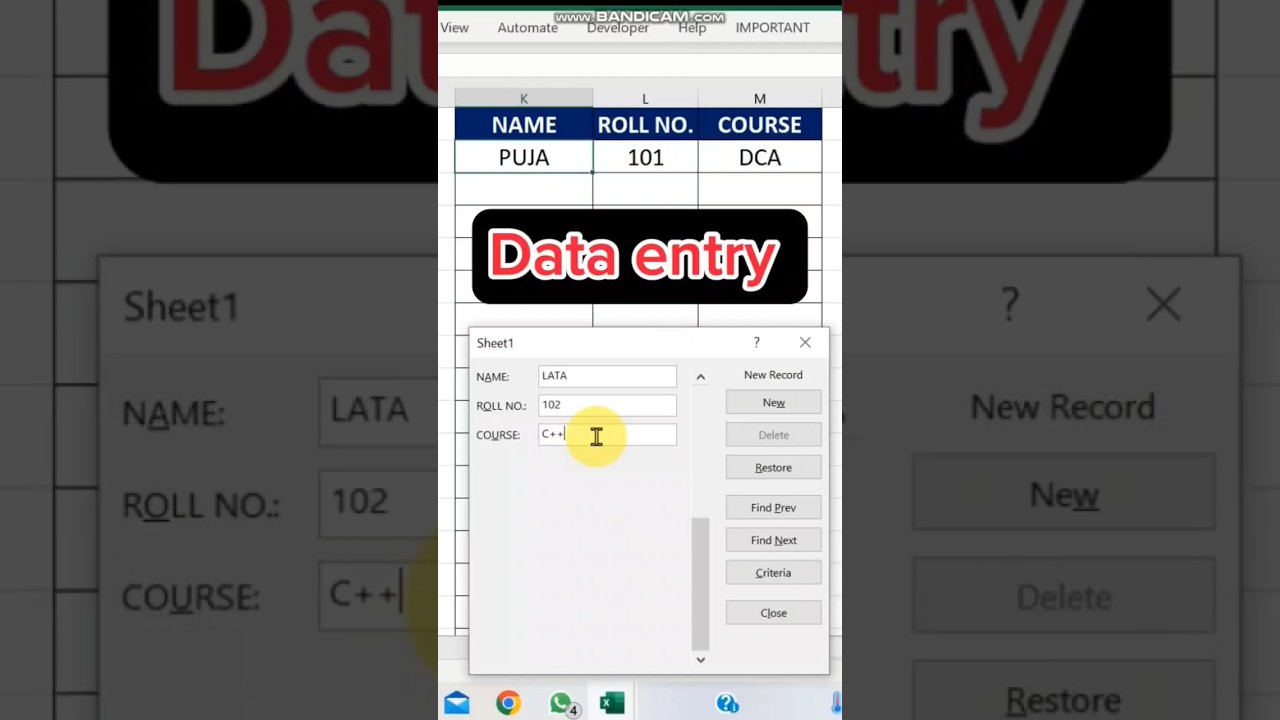 Advance Excel Job Interview Questionsdata Entry In Excel Viral Excelinterview Explore