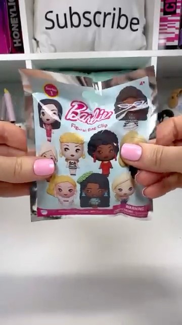 ASMR Barbie Figural Bag Clip Blind Bag Opening! #asmr #asmrblindbag # ...