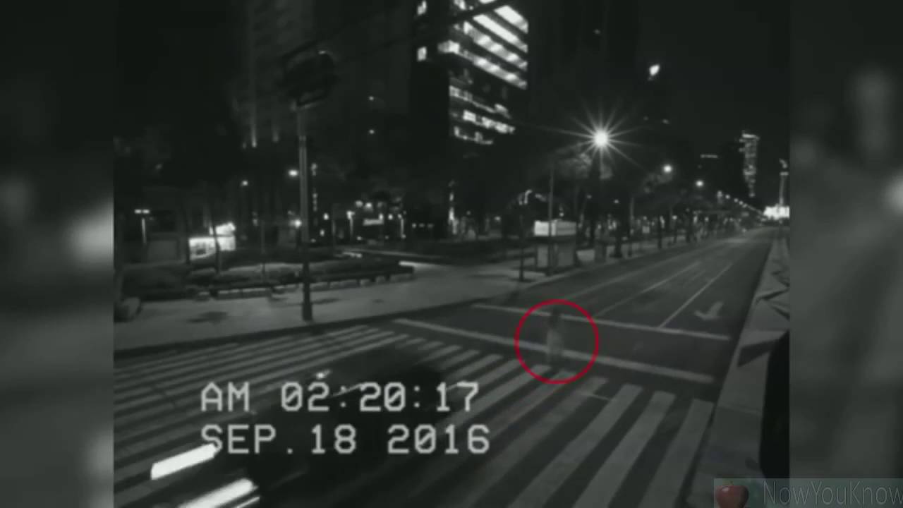 CCTV Spots Legendary Ghost The Weeping Woman On Zebra Crossing - YouTube