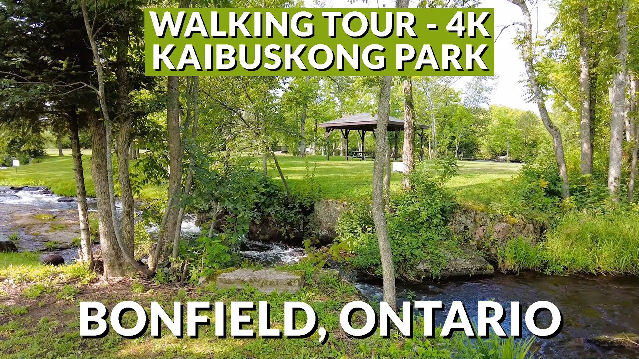 Exploring Bonfield, Ontario: 4K Drive & Kaibuskong Park Walk | Scenic ...