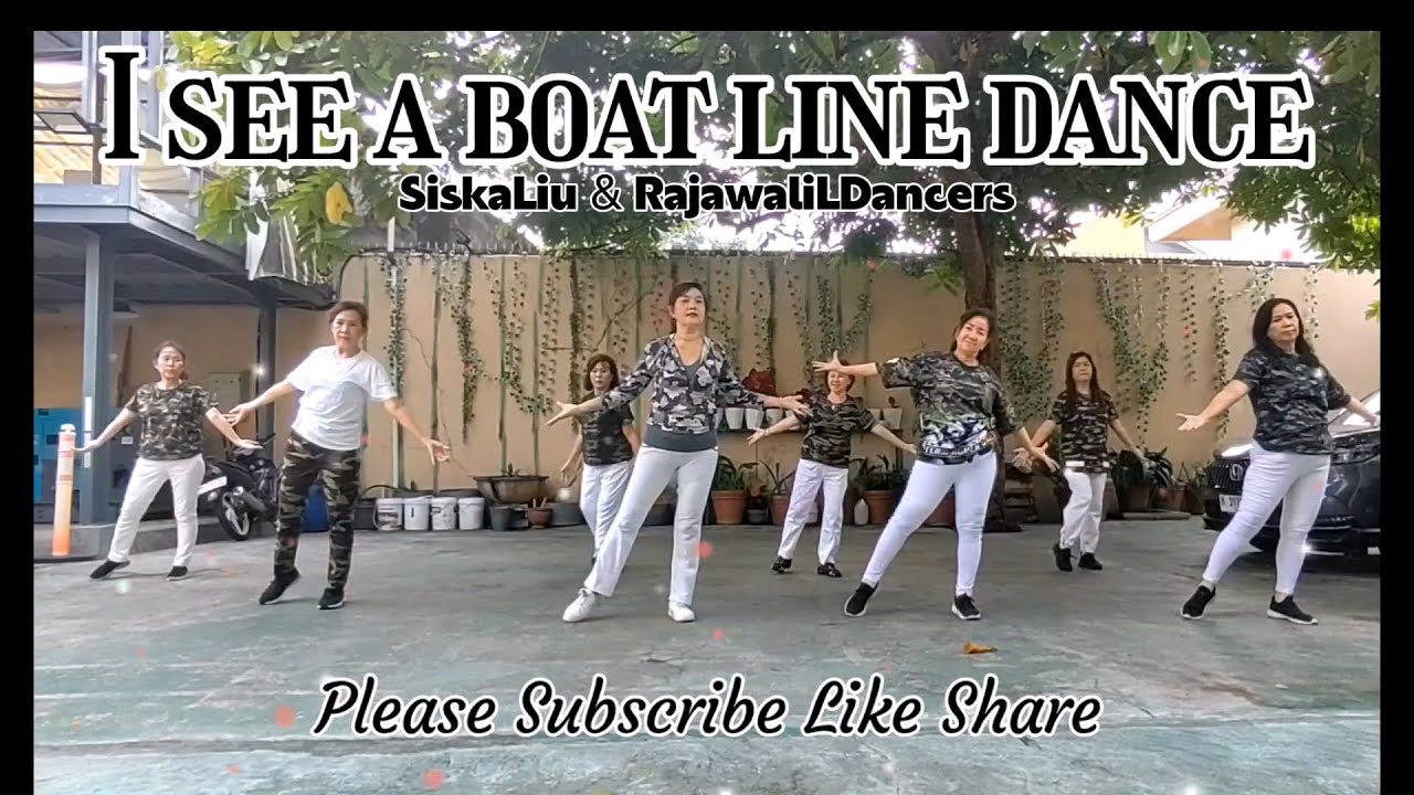 I SEE a BOAT LINE DANCE - BEGINNER - Choreo: @GloriaDanceClubID ...