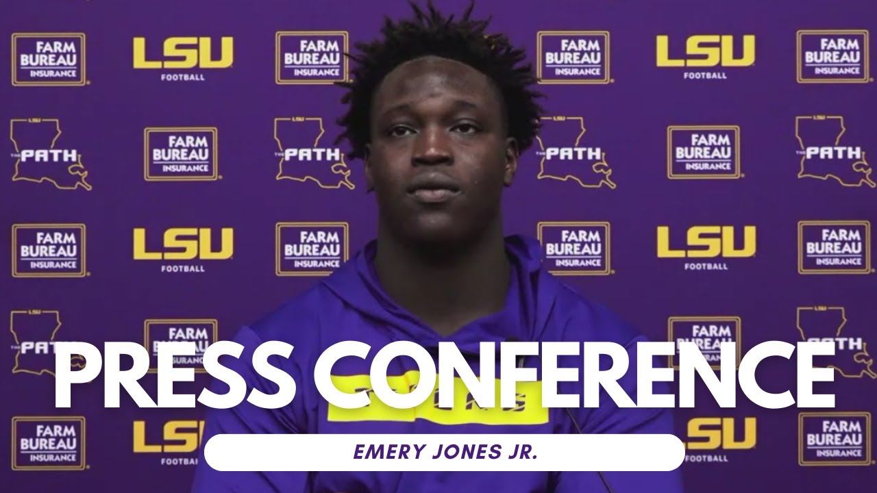 Emery Jones Jr Media Availability (Aug. 13, 2024) - YouTube