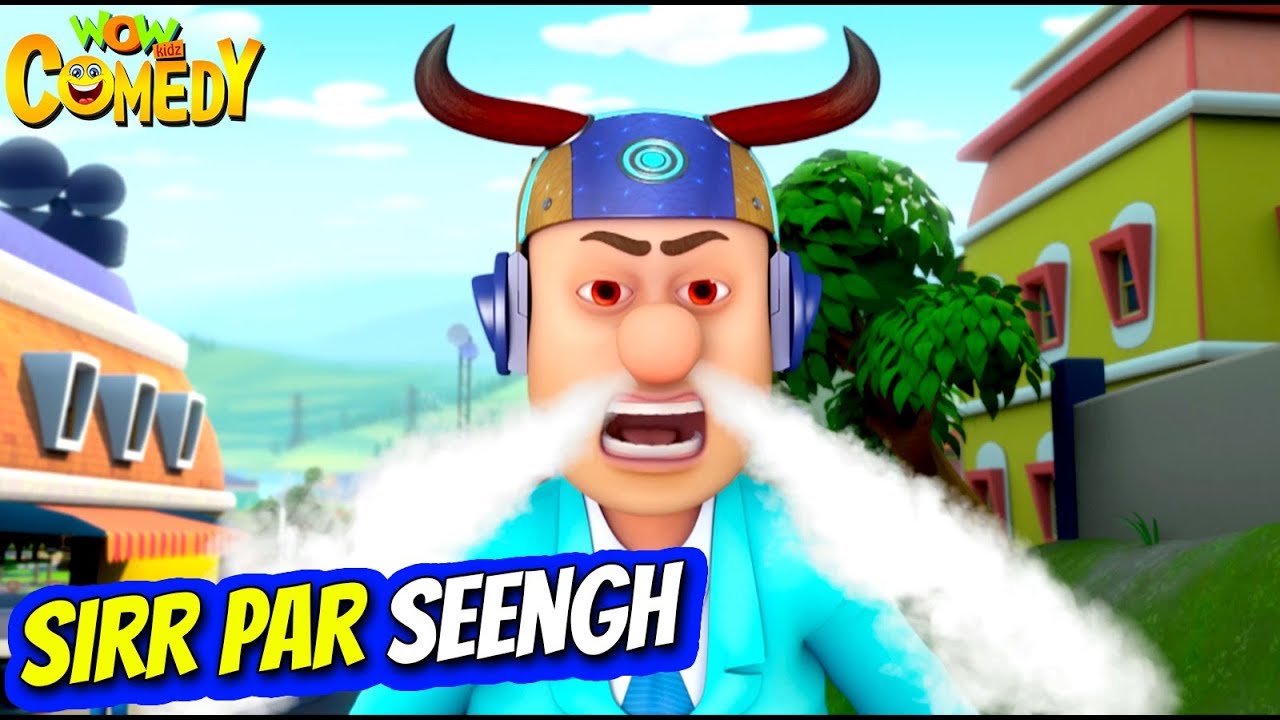 Chacha Bhatija Cartoon in Hindi | Sarr Par Seengh | Ep 56 | New ...