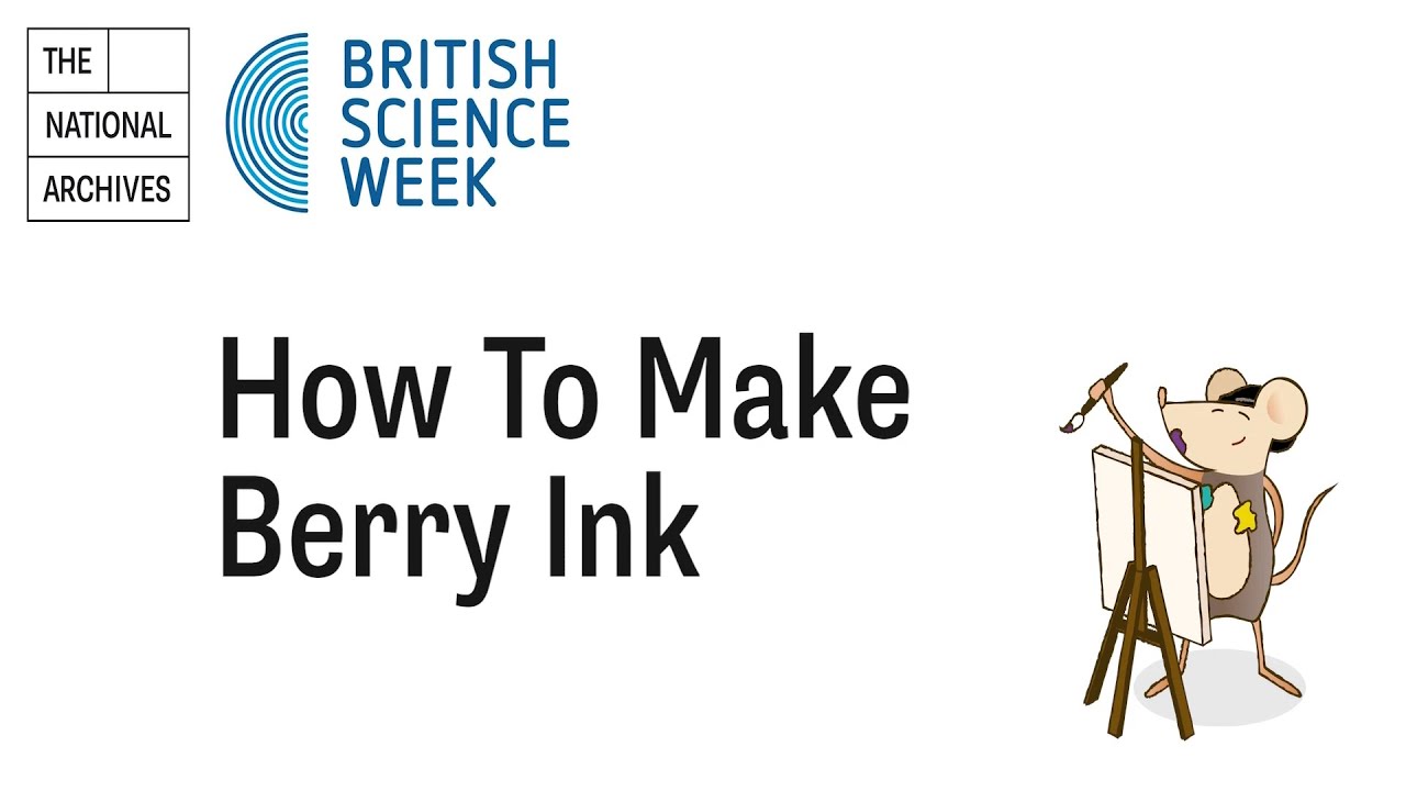 How to make berry ink - YouTube