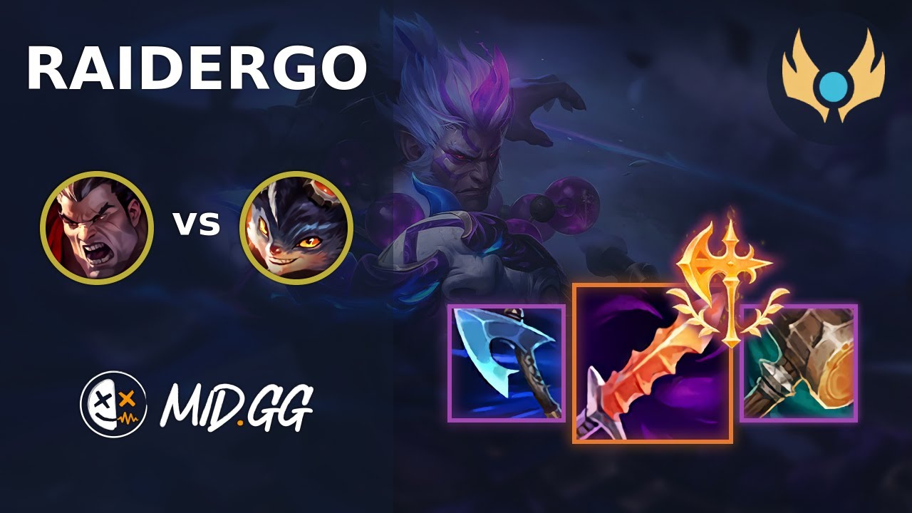 MID.GG: [ RaiderGO ] Darius TOP vs Rumble | KR CHALLENGER | LOL Season ...