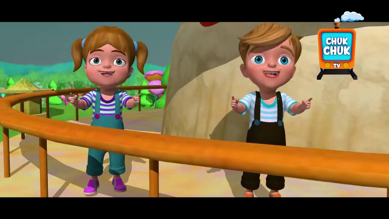 This Little Train Goes Up The Hill | Nursery Rhymes | Nursery | Rhymes | Kids Songs | Chuk Chuk ...