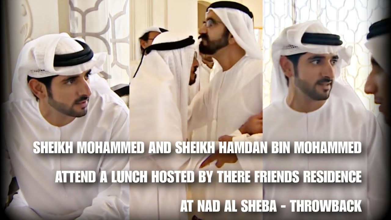 Dubai Crown Prince Sheikh Hamdan Fazza King Sheikh Mohammed Attend ...