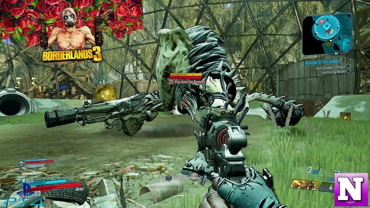BorderLands 3 - Boss Fight - Queen iosaur And King bobo - YouTube