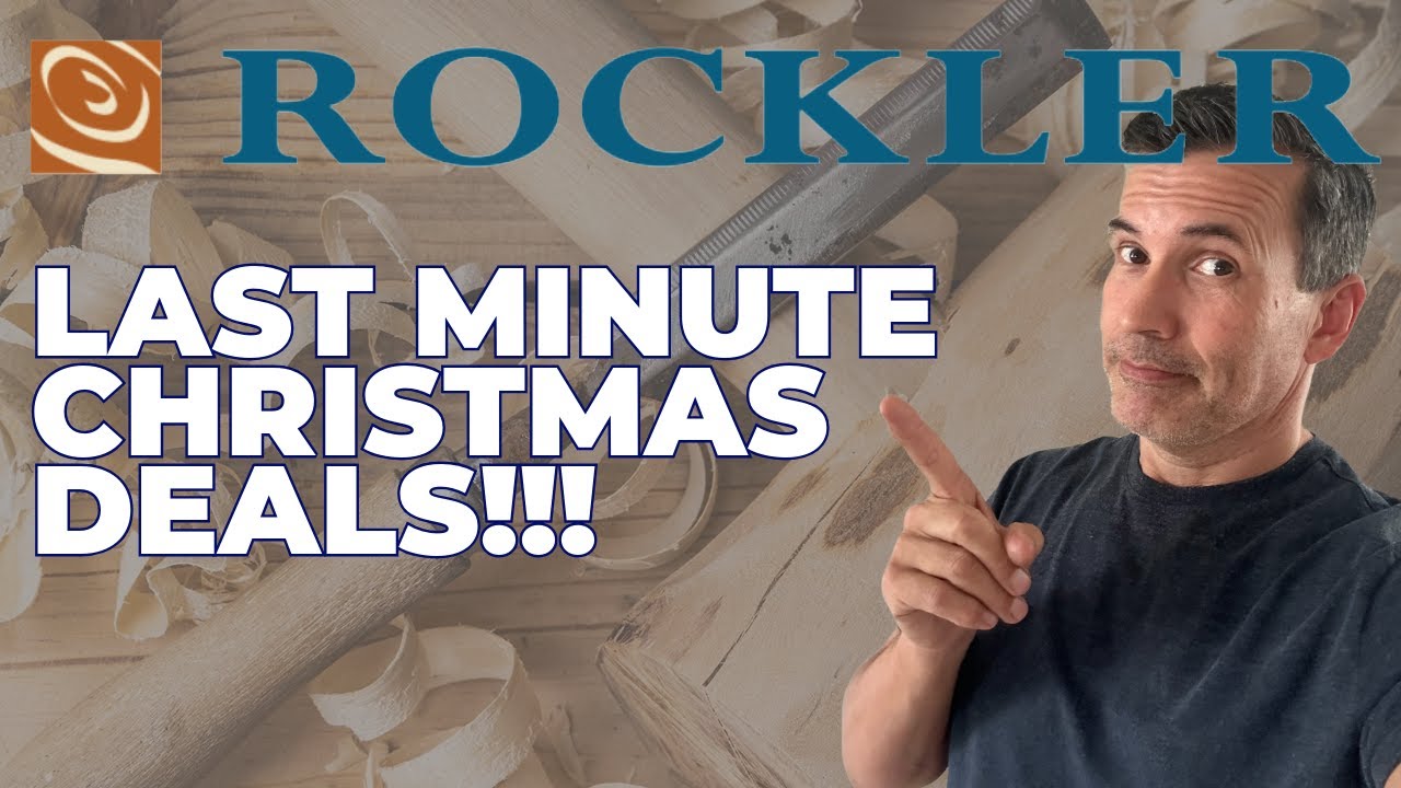 Last-Minute Christmas Savings on Rockler Woodworking Tools - YouTube