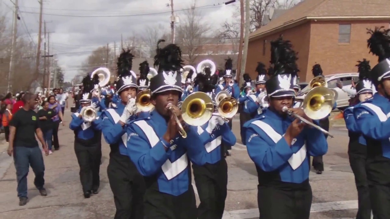 MLK Parade 2017- Meridian High School band - YouTube