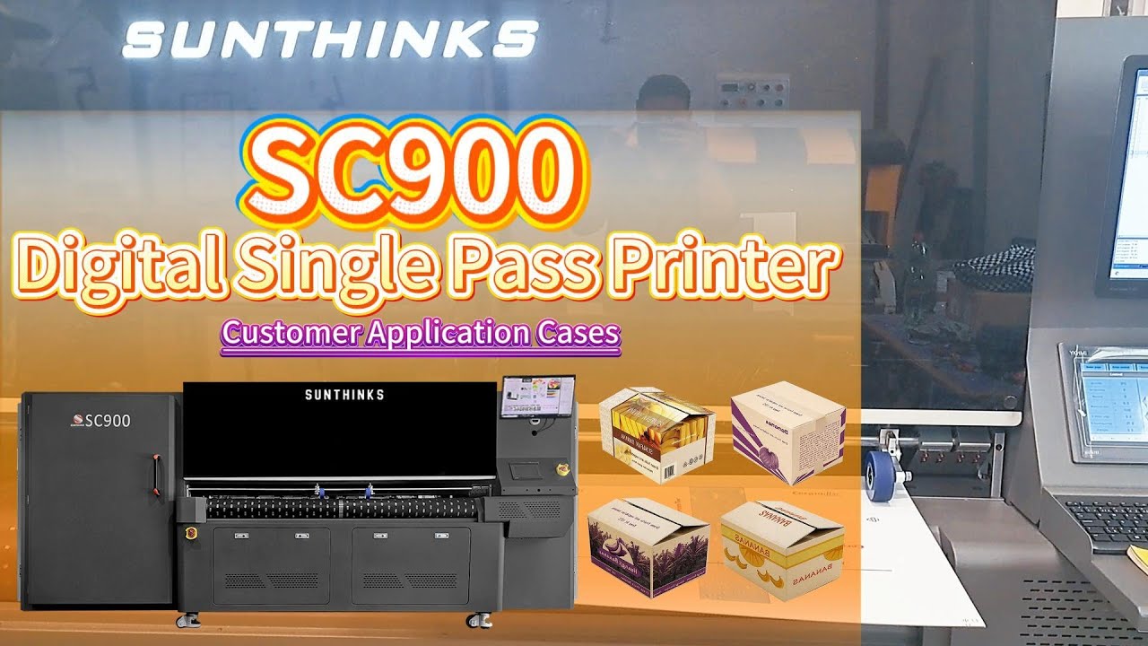 Use Sunthinks Digital Single Pass Printer To Open A New Chapter In Your ...