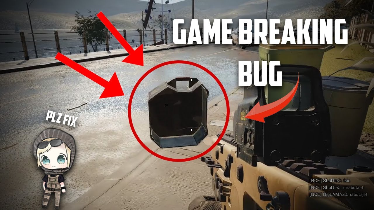 *FIXED*New GAME BREAKING BUG|GLITCH Rainbow Six Siege - YouTube