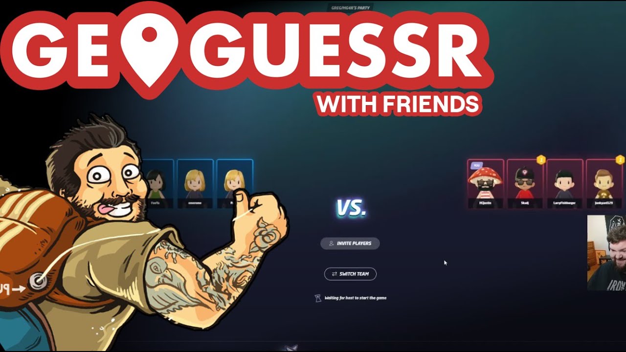 Geoguessr Party with a lot of folks!! - YouTube