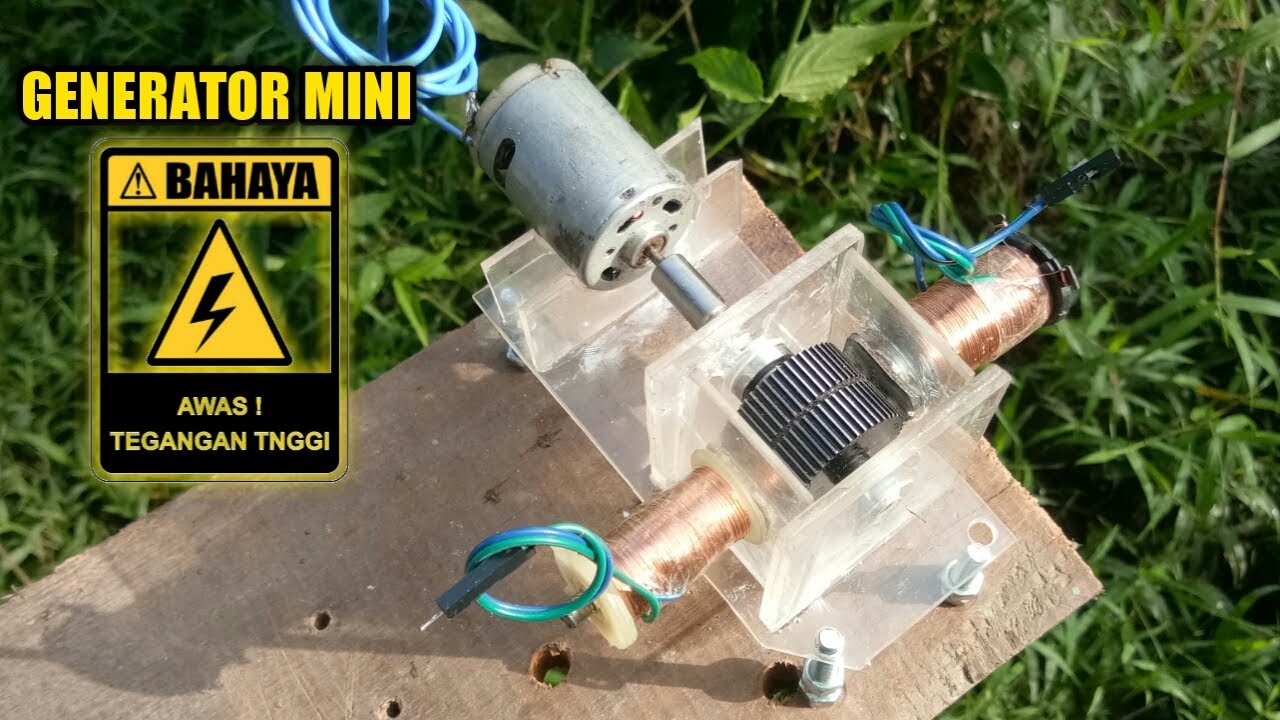 Membuat generator mini sederhana ||Expriment - YouTube