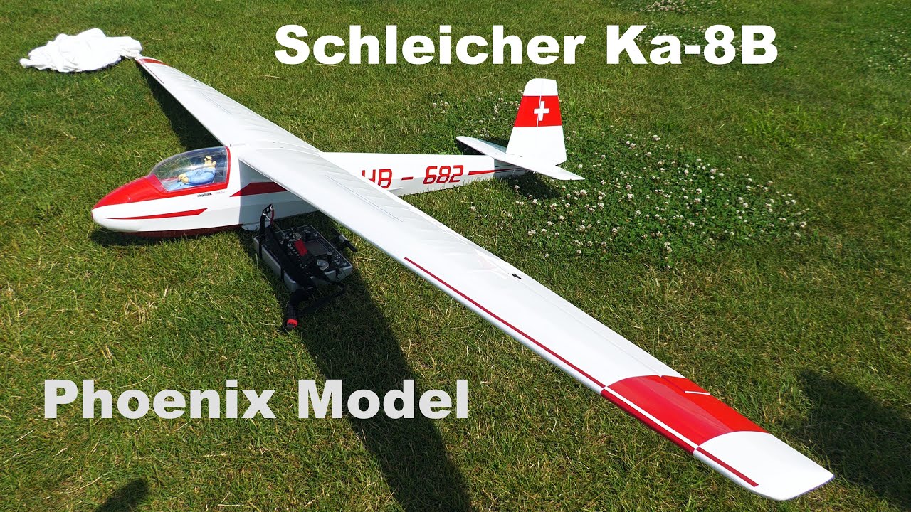 Schleicher Ka-8B Phoenix Model | RC aerotow | 4K | Syrovice 2021 - YouTube