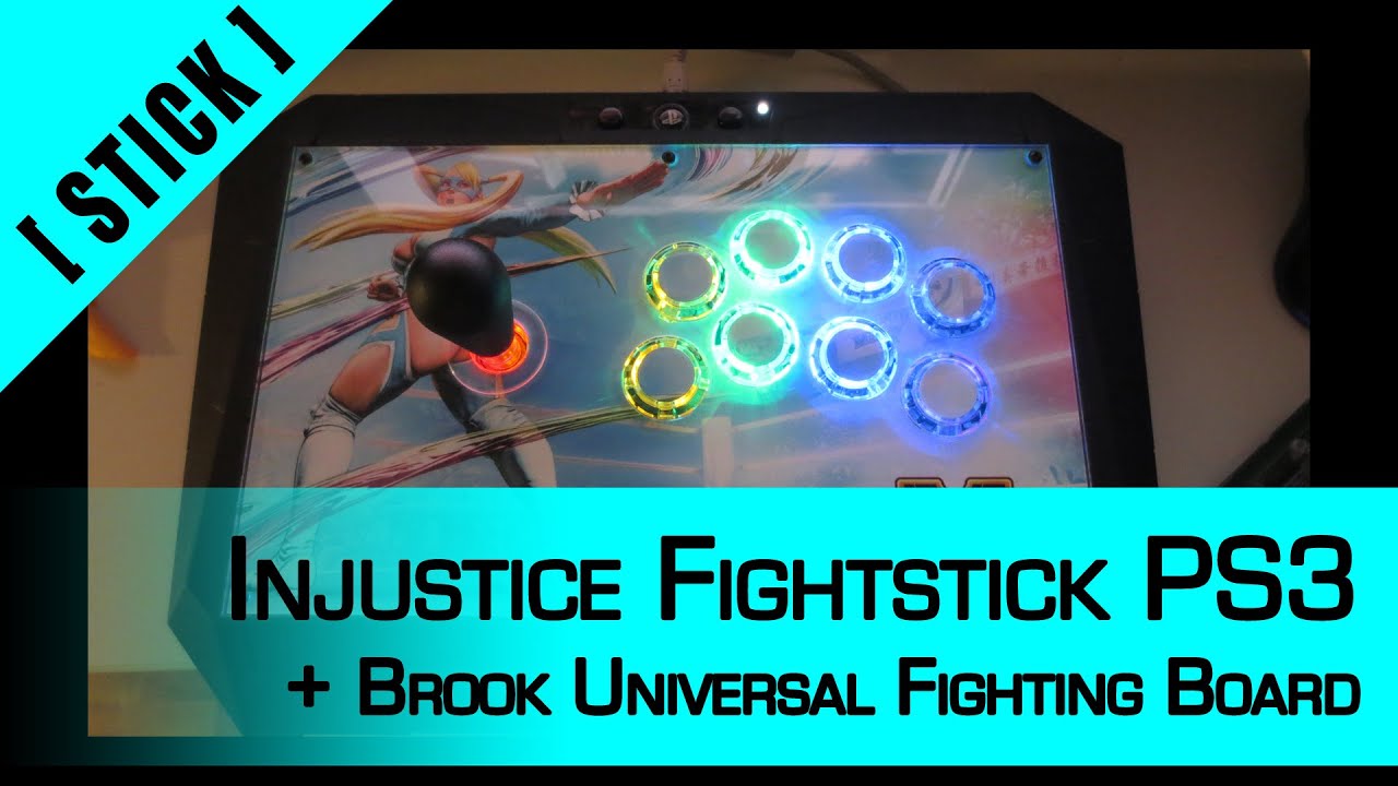 [Arcade Stick Mod] Part 8: PDP Injustice Fightstick PS3 + Brook ...