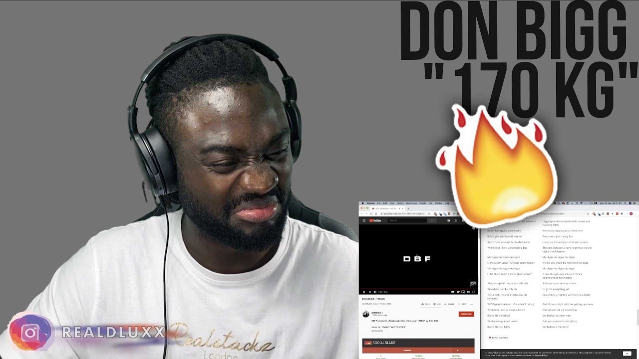 🇬🇧 UK REACTS TO MOROCCAN RAP | DON BIGG - 170 KG (English Lyrics) - YouTube