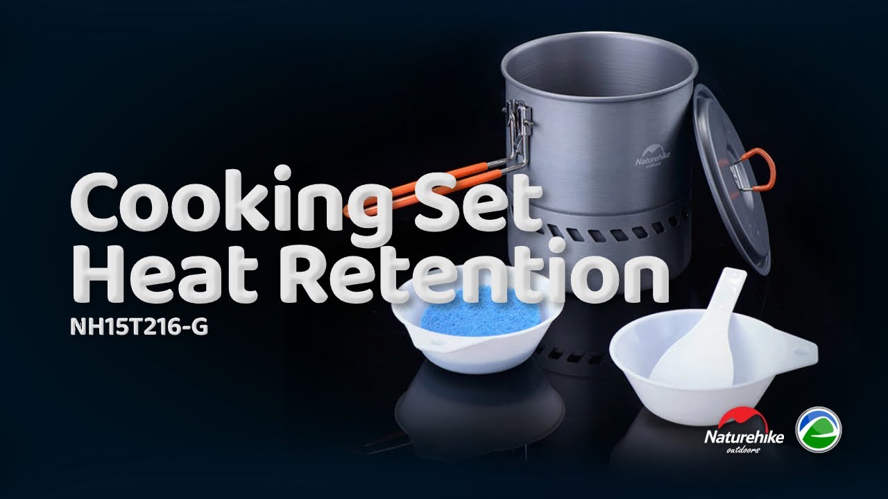 Cooking Set Heat Retention Naturehike (NH15T216-G) | UNBOXING - YouTube