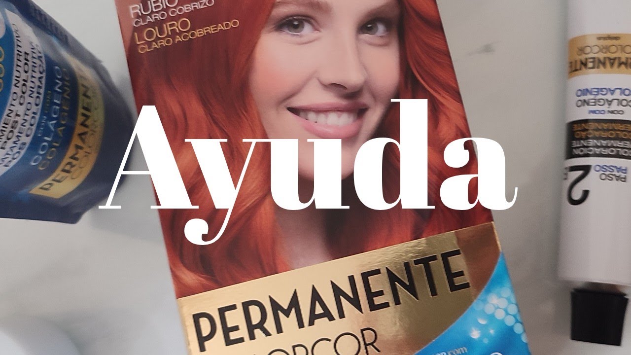 NECESITO VUESTRA AYUDA CON ESTE TINTE DE MERCADONA - YouTube