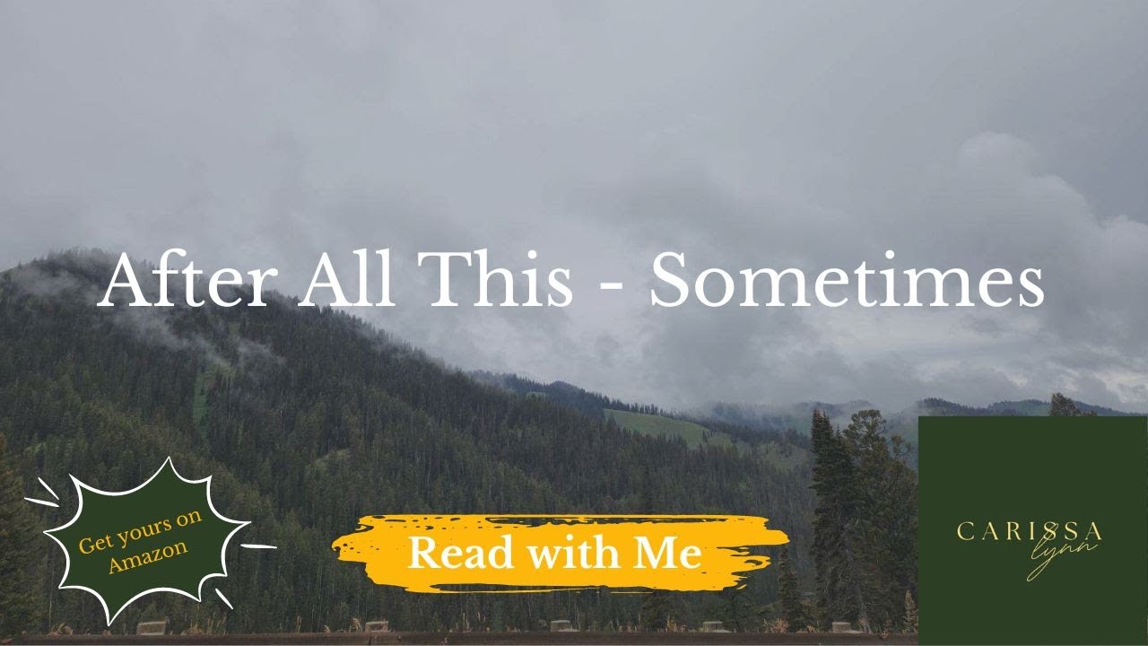 Sometimes | Read my book with me Episode 4 - YouTube
