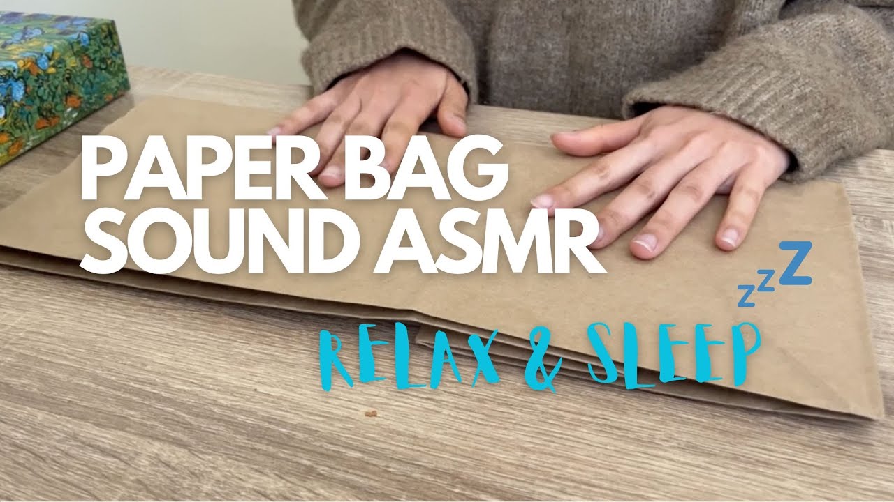 Paper Bag Sound ASMR / Very Relaxing (no talking) - YouTube