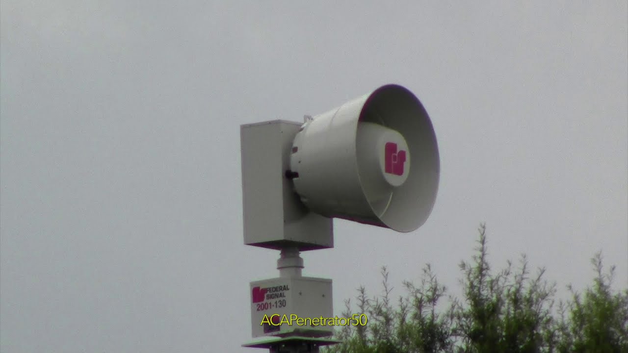 Federal Signal 2001-130 - Alert - Fort Mill, SC - YouTube
