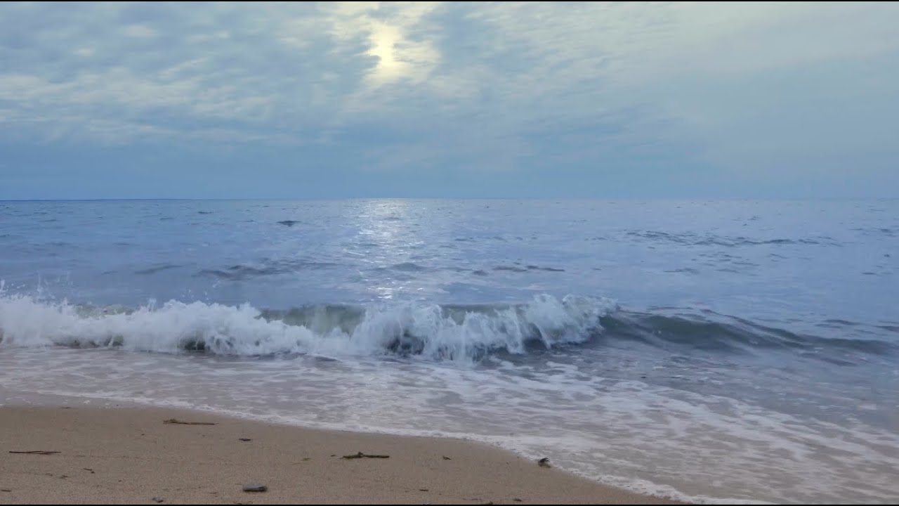 10 Minute - Cloudy Beach Afternoon 4K Live Wallpaper HQ Audio ...