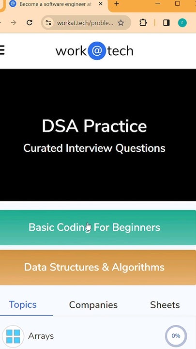 practice basic coding problems from workat.tech|#java #python #C #C++ #dsa #datastructures # ...