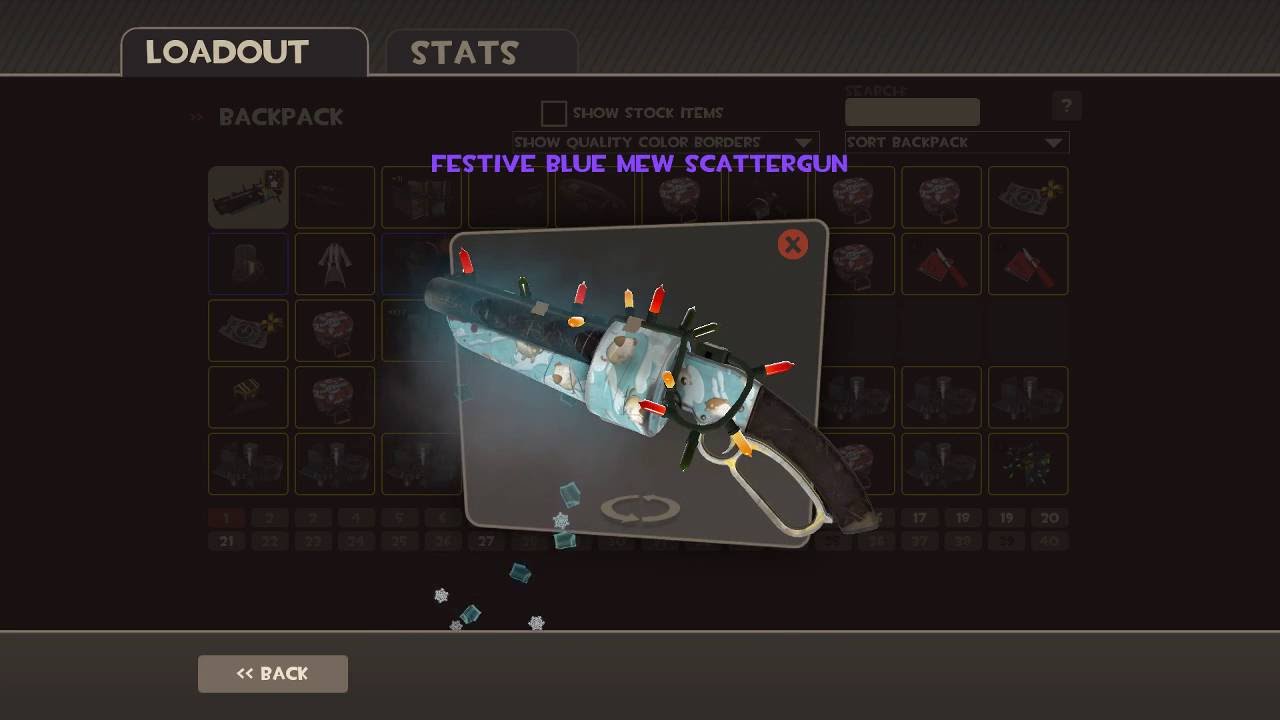 Cool Blue Mew Scattergun - YouTube