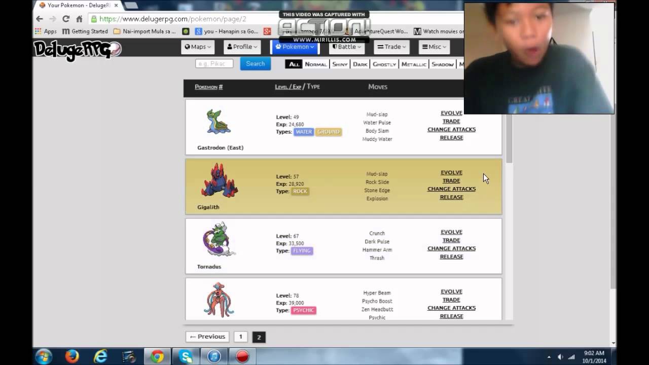 Deluge RPG: How to catch a legendary pokemon! - YouTube