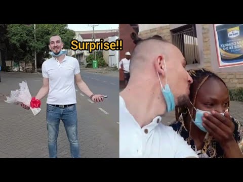 I FLEW ACROSS THE CONTINENT TO SURPRISE HER FOR VALENTINES DAY!!! she cried