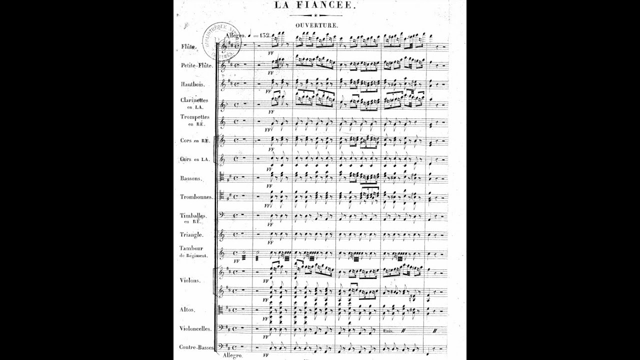 Daniel François Esprit Auber - Selected Overtures (Volume II) - YouTube