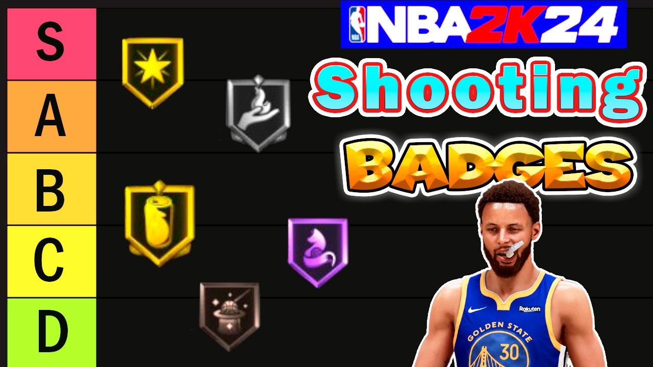 ЛУЧШИЕ БАДЖИ ДЛЯ ШУТИНГА/SHOOTING BADGES NBA 2K24 - YouTube