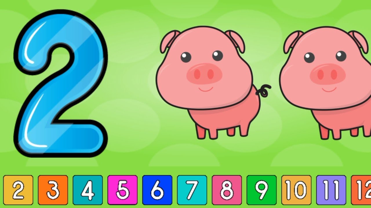 Learn Nursery Count from 1 to 20 - Nursery Rhymes and Kids Songs - 123 ...