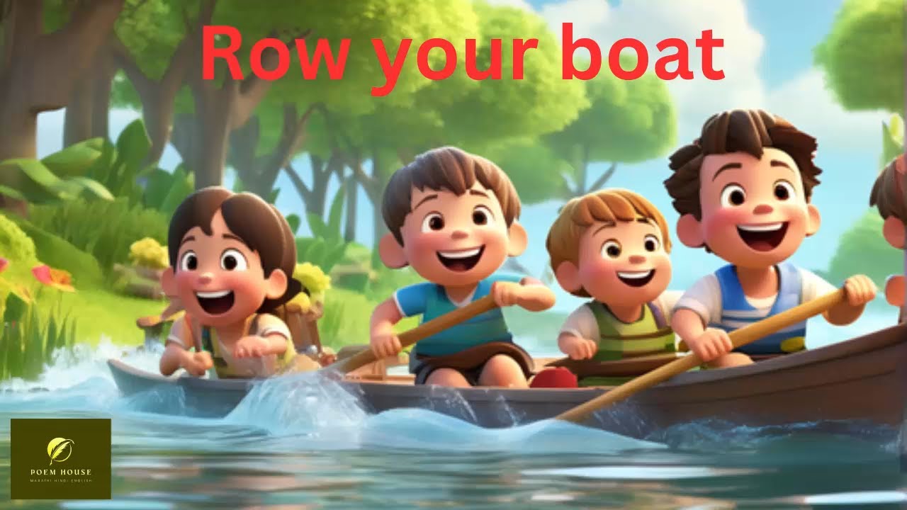Row Your Boat I Standard 4 I A Classic English Poem for Language ...
