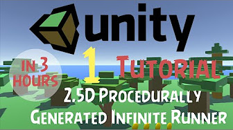 Unity Tutorial - 2.5D Procedurally Generated Runner - YouTube
