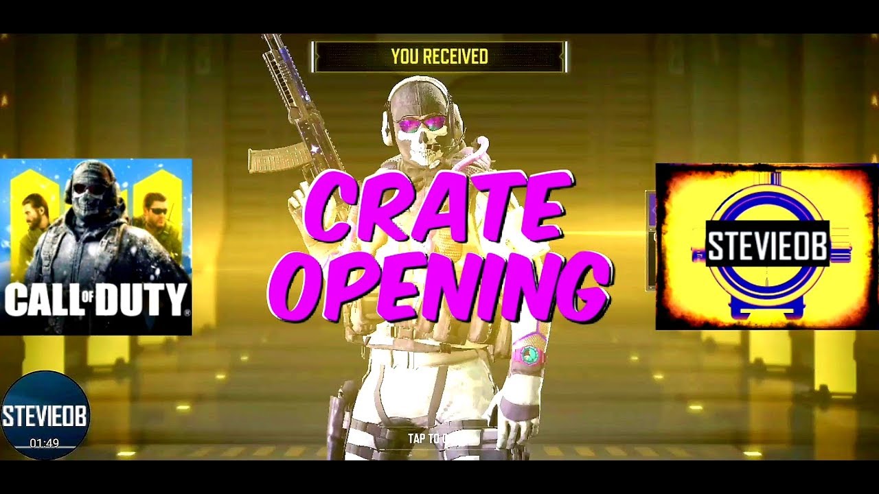 Crate Opening | Ghost Plasma | Codm | Stevie Obie - YouTube