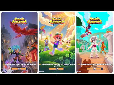Subway Surfers Easter Ireland 2026 vs Rome 2026 vs London Lucky Creatures 2026
