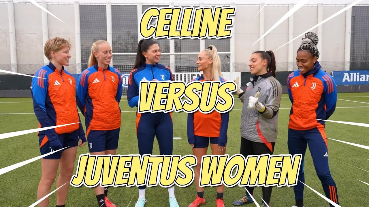 Celine Takes On Juventus Women in 7 Challenges #football #challenge # ...