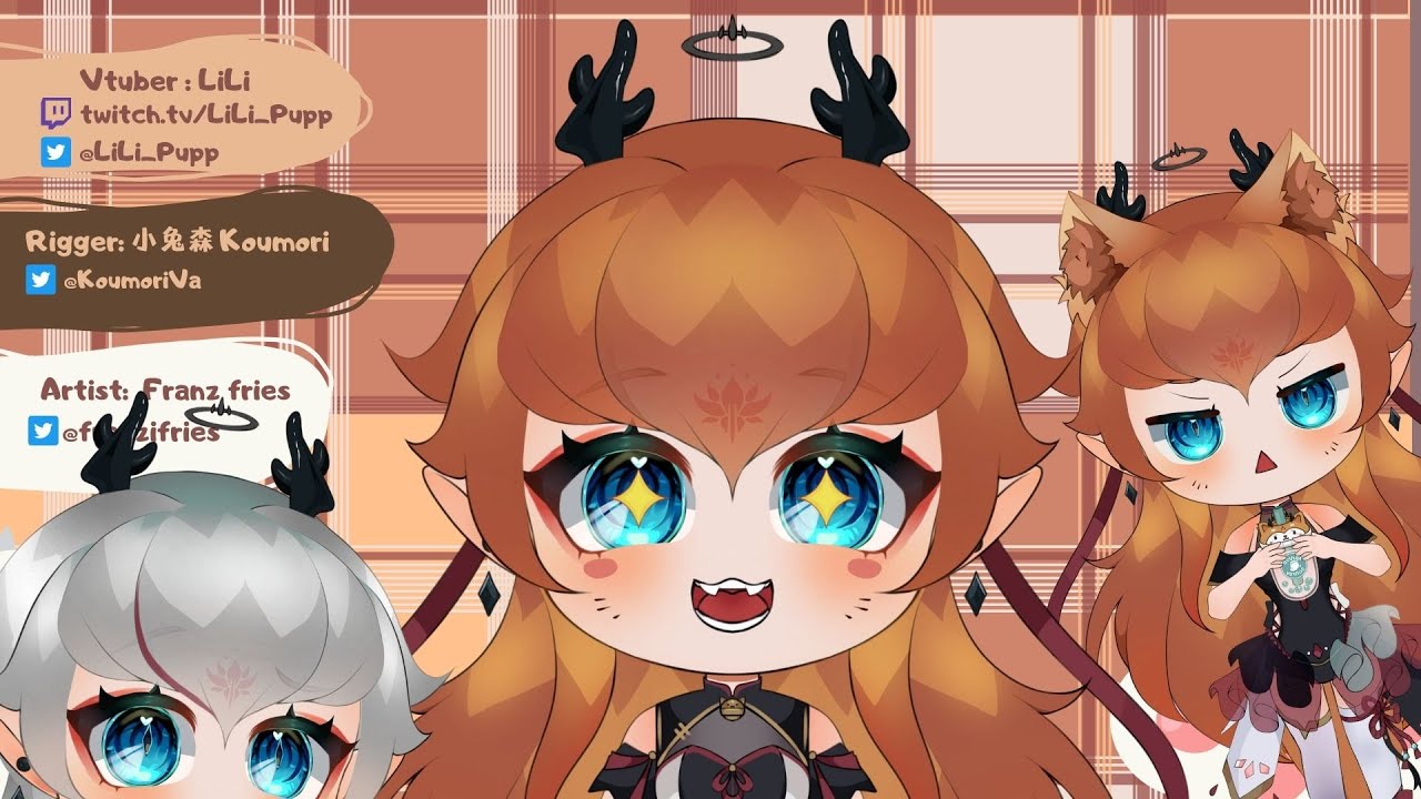 Vtuber Rig Commission Showcase #7 - YouTube