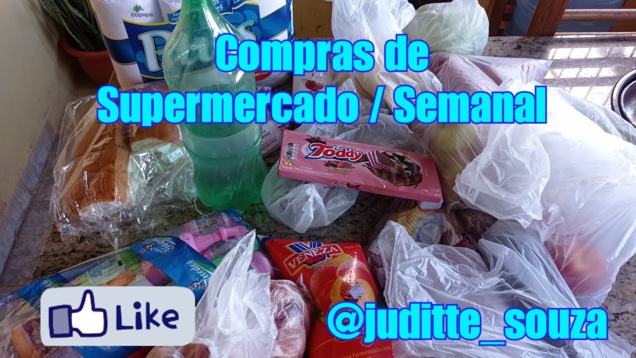 Compras De Supermercado / Semanal 🛒 @juditte_souza - YouTube