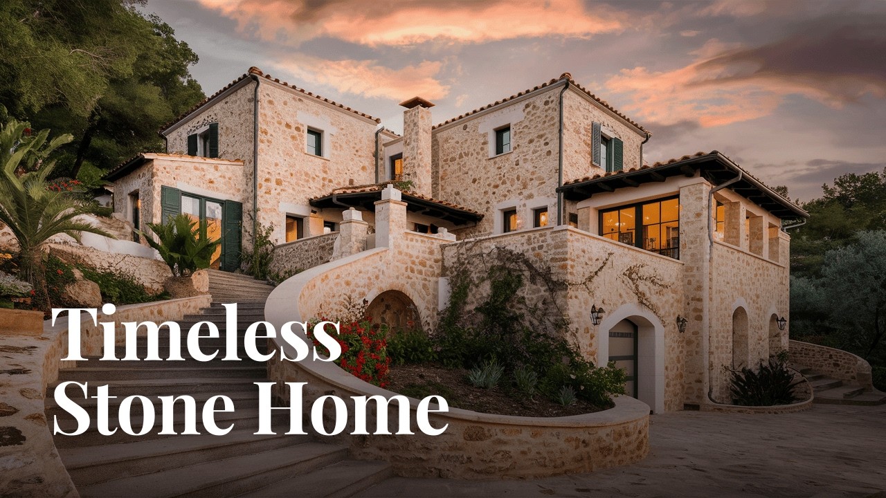Secrets of Achieving a Timeless Stone Home | Design Tips - YouTube