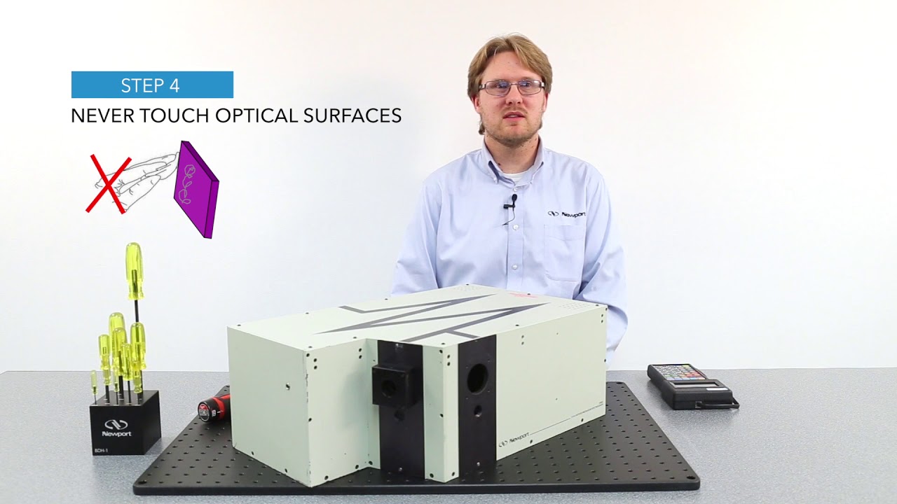 MS257 Grating Turret Installation Demo - YouTube