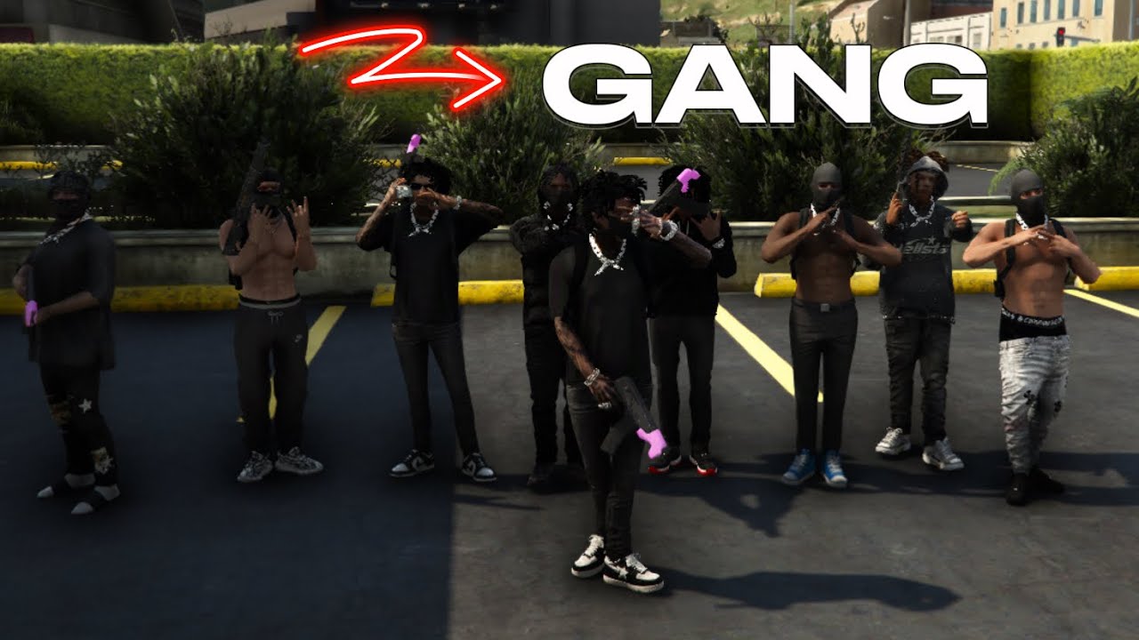I joined a GANG in GTA 5 RP.. - YouTube