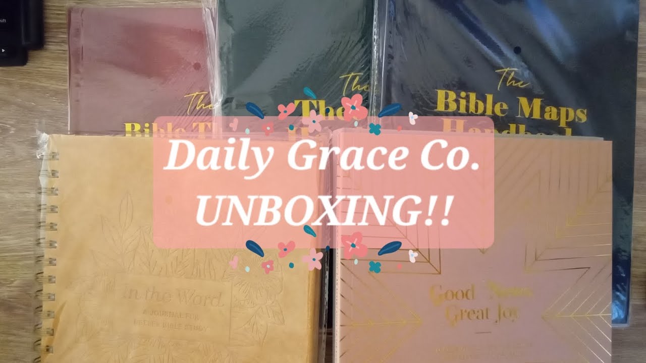 Daily Grace Co UNBOXING! Product review COMING SOON! - YouTube