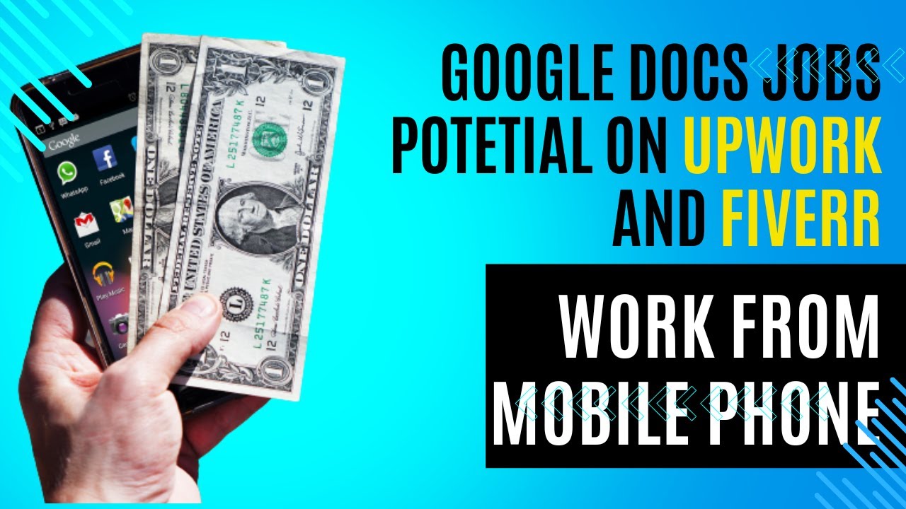 Earning with Google Docs: Upwork and Fiverr Jobs | Boost Your Income ...