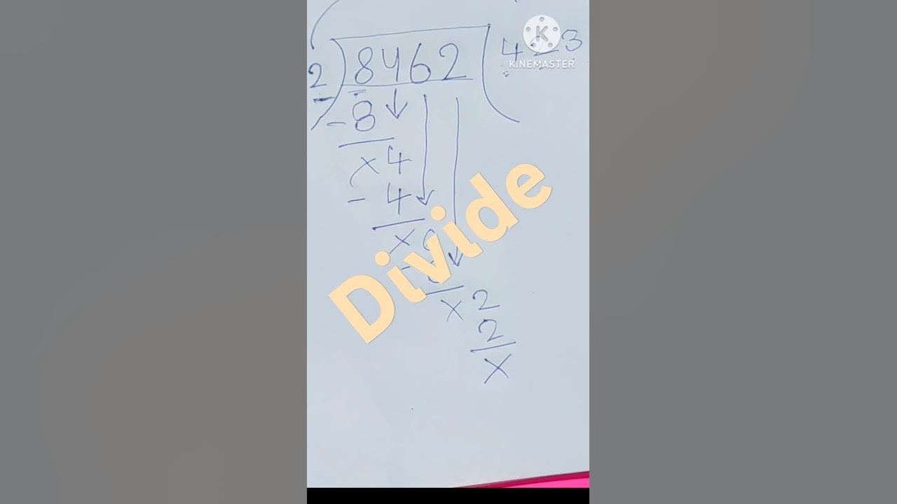 #How to divide 4 digit number # how to divide# divide #maths #shorts# ...