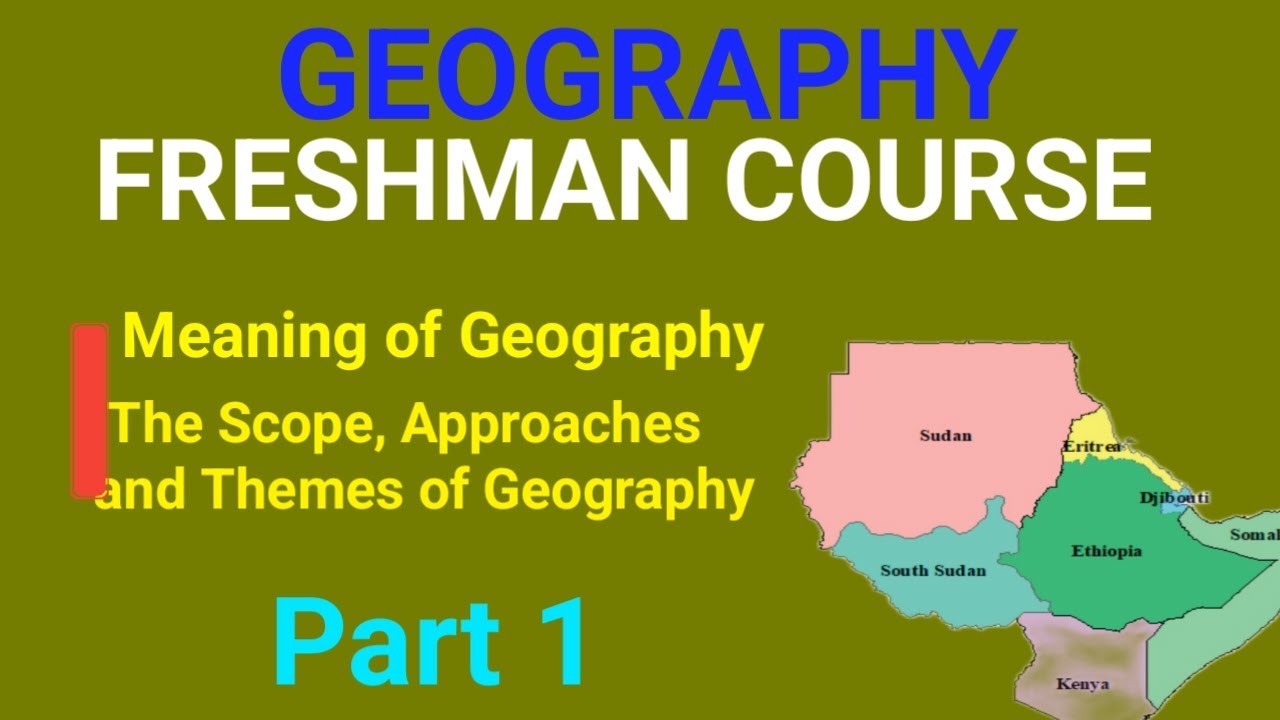 Freshman Geography course Unit 1 Part 1 - YouTube