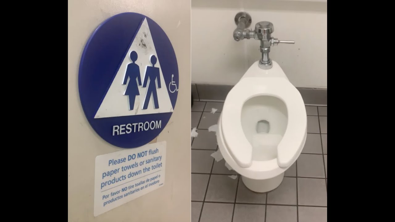 Campbell #2 Ross Unisex Restroom Full Shoot - YouTube