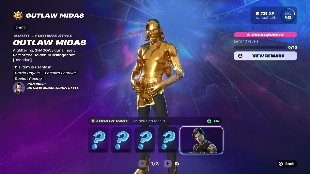 Fortnite Outlaw Mides IS Here! - YouTube